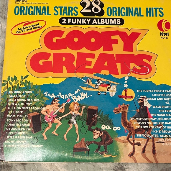 Other | Vintage Rare Goofy Greats Vinyl Record Album Excellent ...